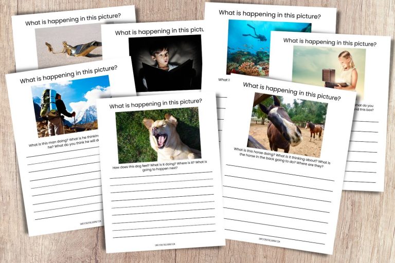 Picture Writing Prompts for Kids (With Free Printables!)